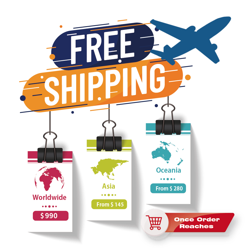 Free shipping rules on CHL-store website – CHL-STORE