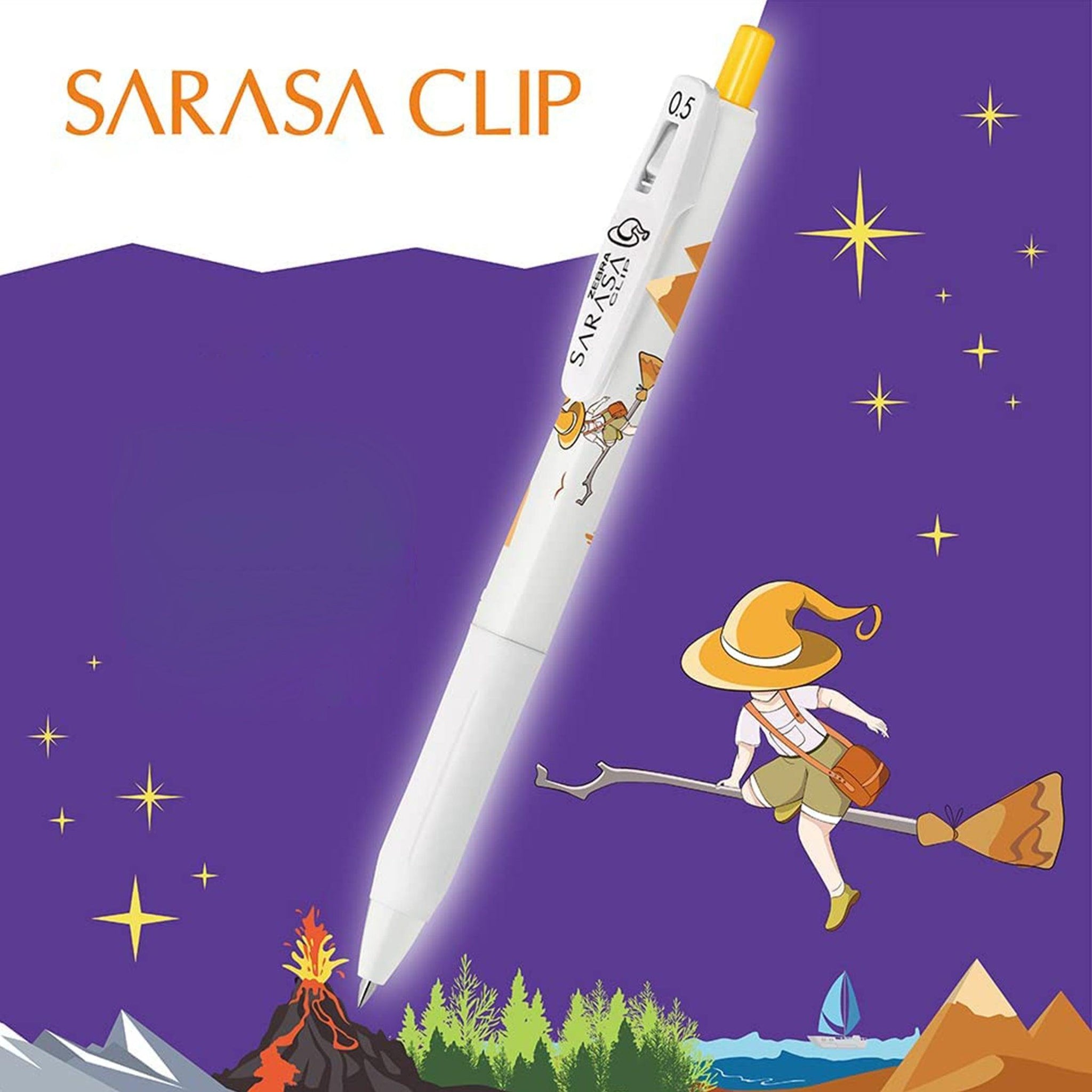 ZEBRA Sarasa Limited Edition Cute Witch Ballpoint Pen – CHL-STORE