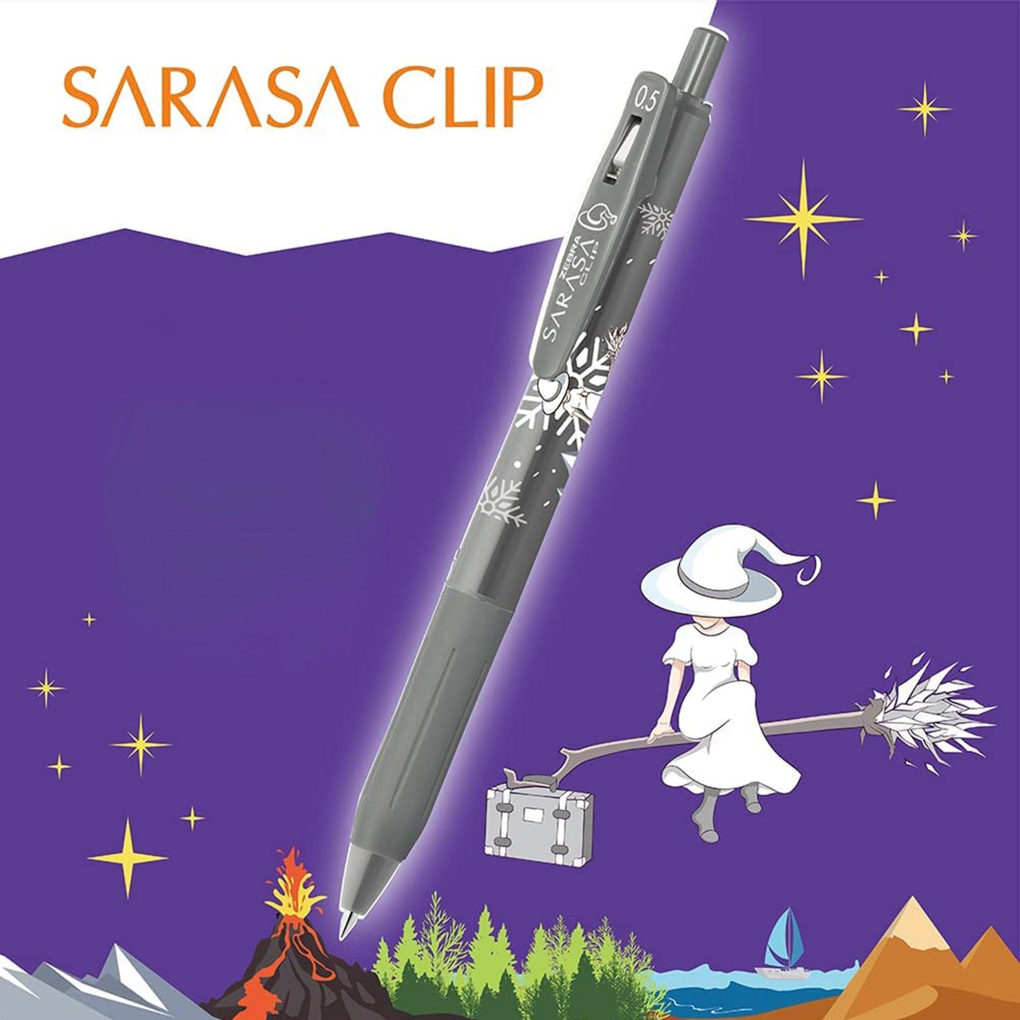 ZEBRA Sarasa Limited Edition Cute Witch Ballpoint Pen – CHL-STORE