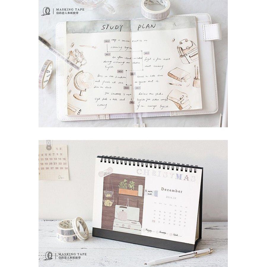 Versatile Letters Lovers Diary Washi Tape for Custom Decorations – CHL ...