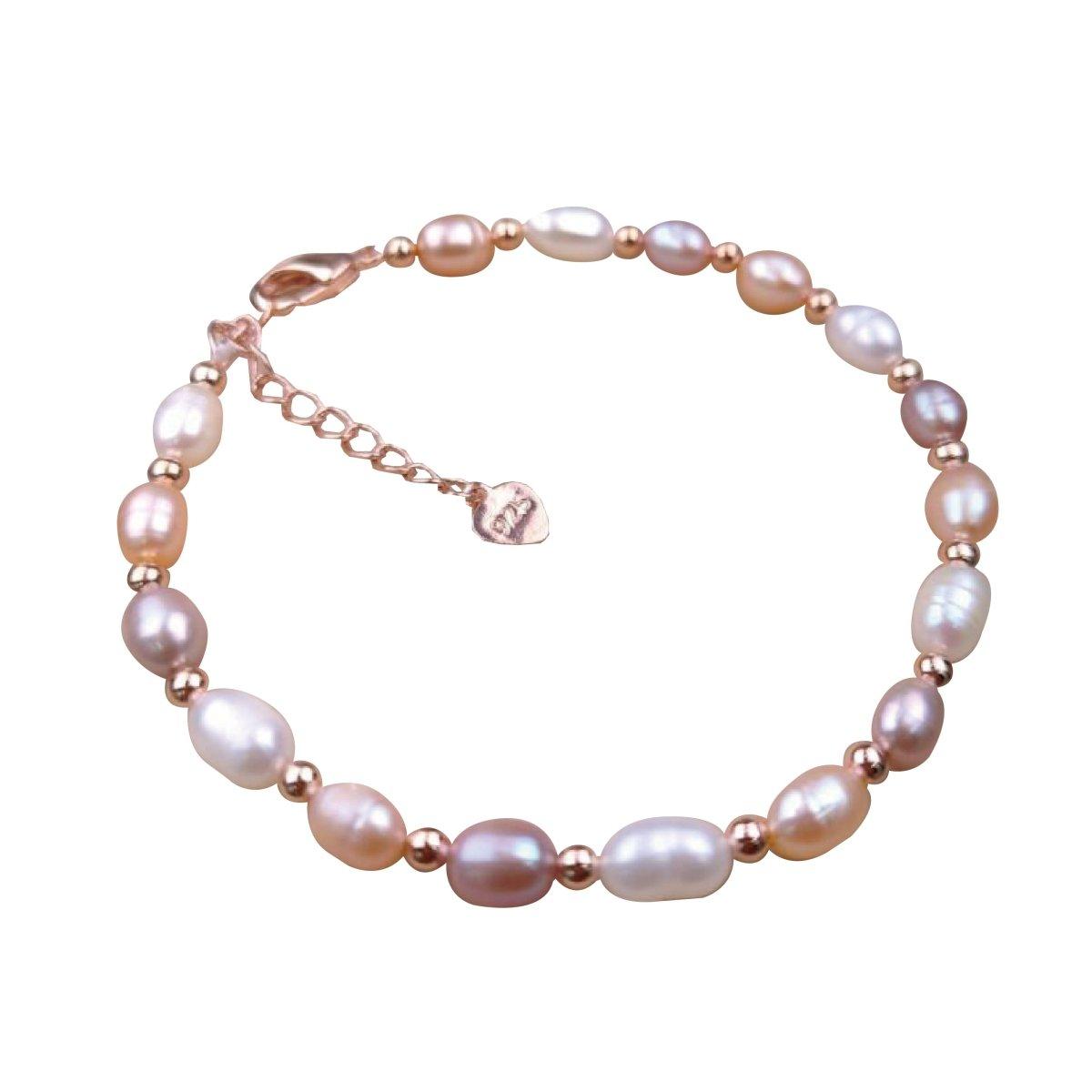 Pearl Bracelet Set: Exquisite Millet Bead Jewelry for Timeless Elegance ...