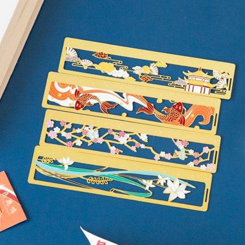 Yanji Metal Bookmark Ruler - Unique, Portable, and Fun Reading ...